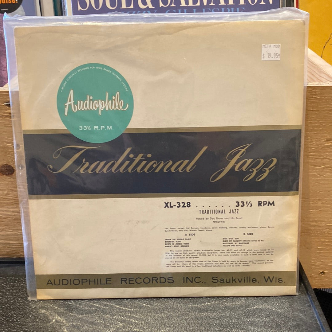 Doc Evans - Traditional Jazz – Sessions Vinyl Room