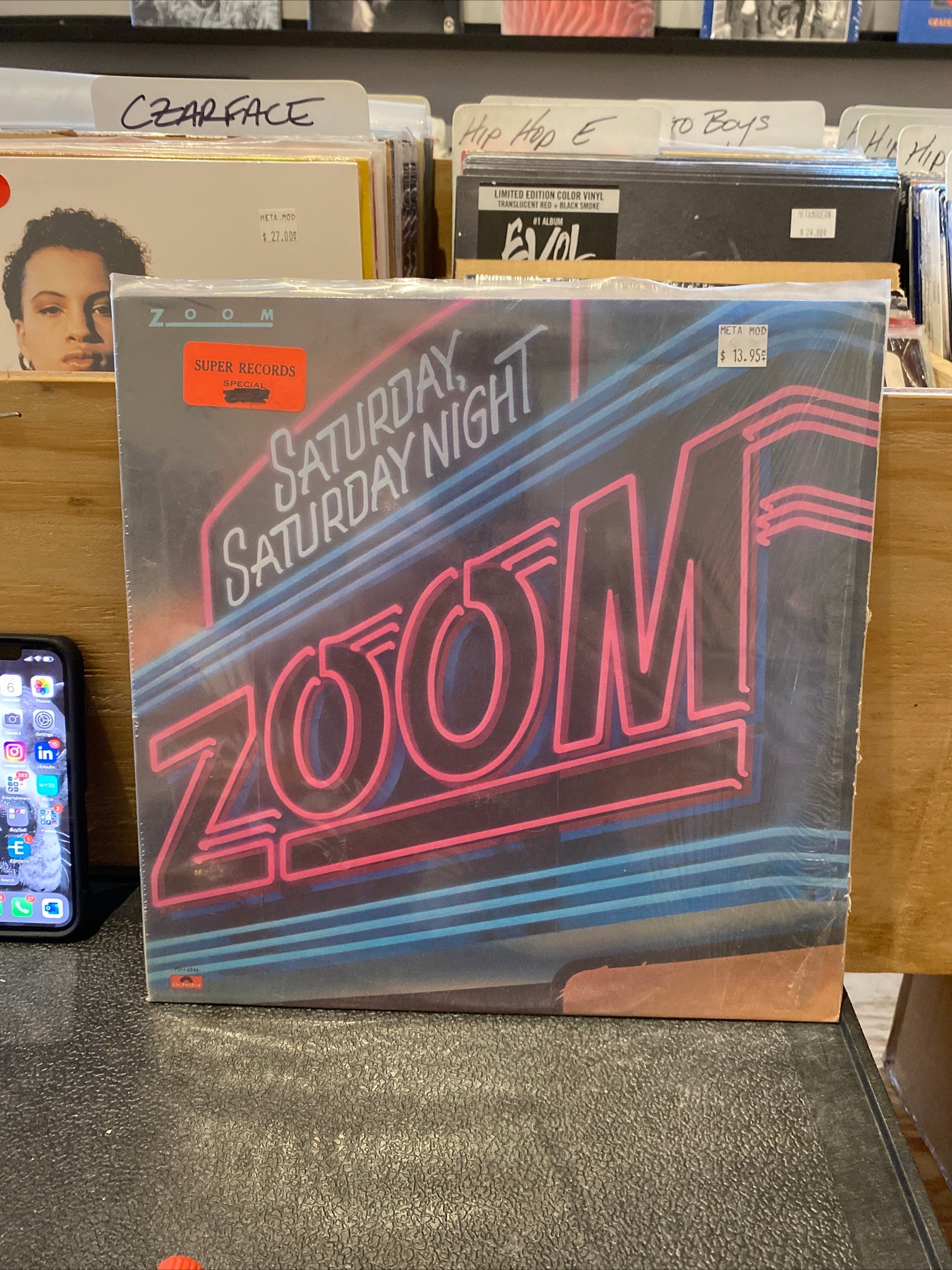 Zoom - Saturday, Saturday Night – Sessions Vinyl Room